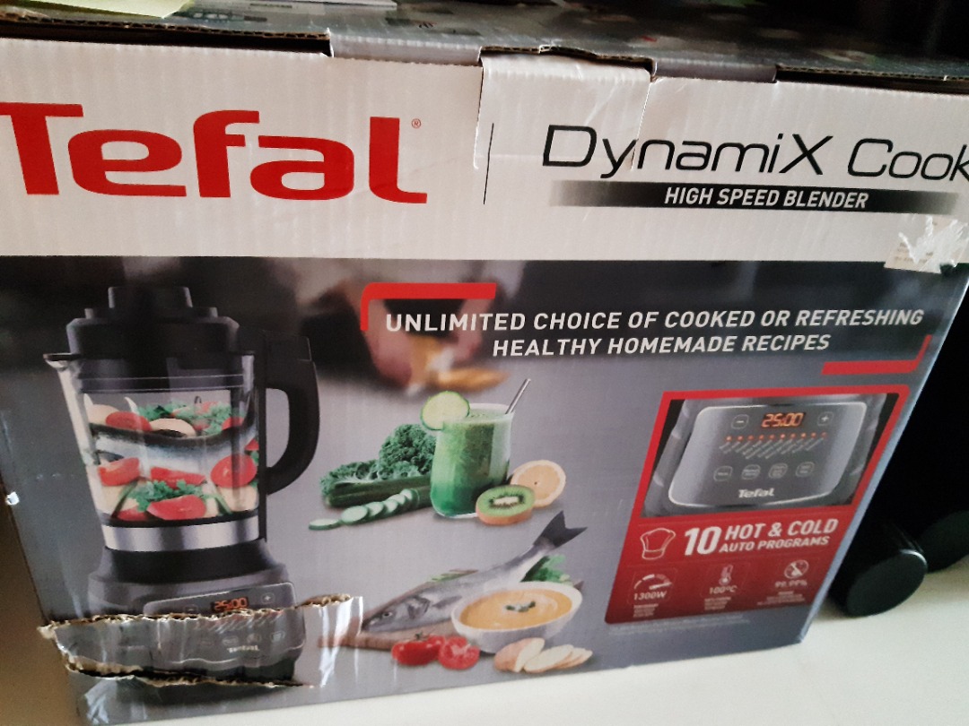 Brand new Tefal Dynamix Cooker High-Speed Blender (not opened in box) BL967B65, TV & Home ...