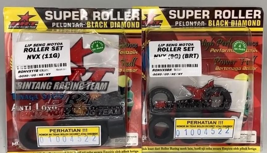 Brt Super Roller Black Diamond CVT ROLLER NVX155 AEROX155 NMAX155 AEROX ...