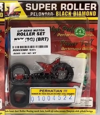 Brt Super Roller Black Diamond CVT ROLLER NVX155 AEROX155 NMAX155 AEROX ...