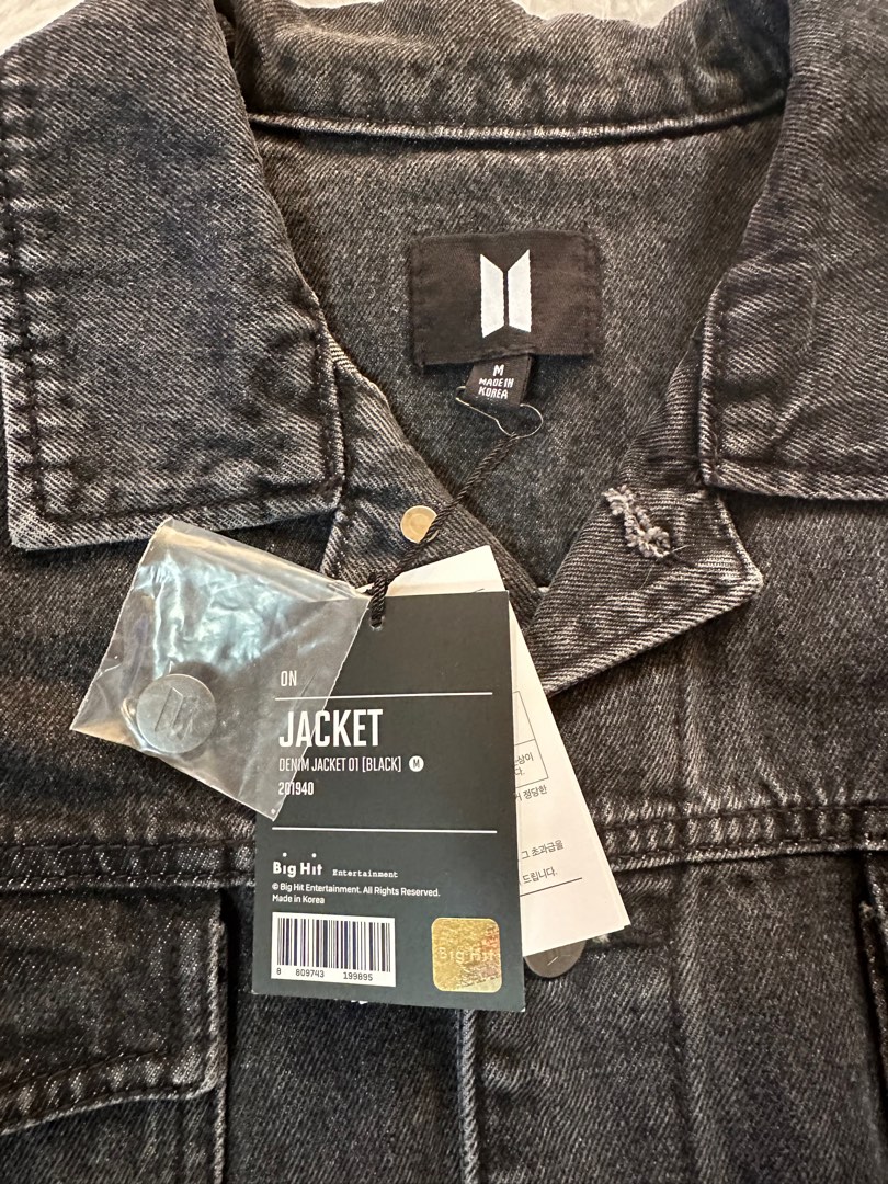 BTS ON DENIM JACKET, Hobbies & Toys, Memorabilia & Collectibles, K-Wave ...