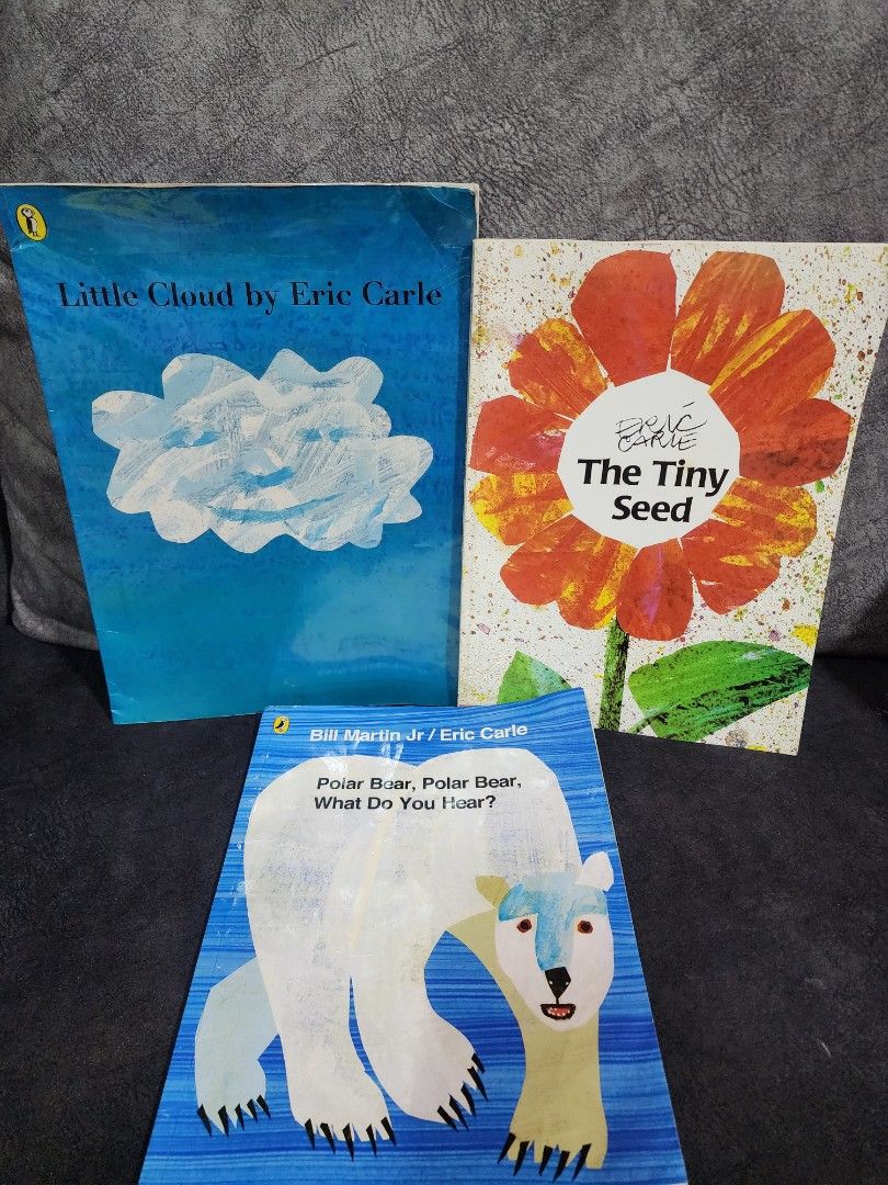 Bundle of Eric Carle story books for children, Hobbies & Toys, Books ...