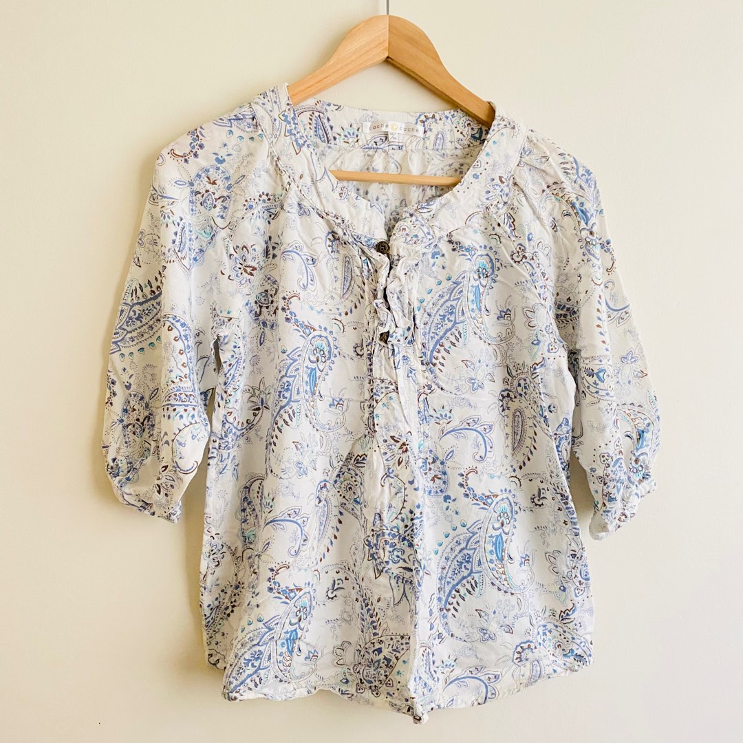 Cache Cache Floral Dainty Top on Carousell