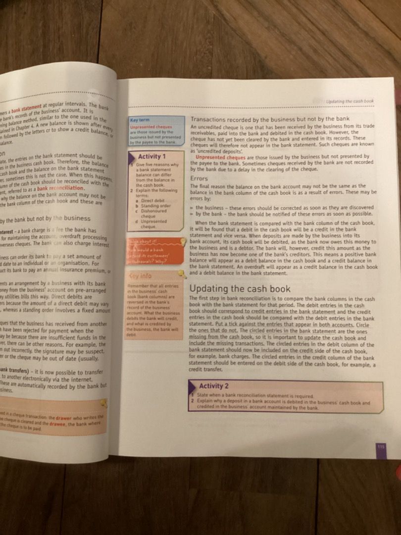 Cambridge Igcse And O Level Accounting Textbook Hobbies And Toys Books And Magazines Textbooks On