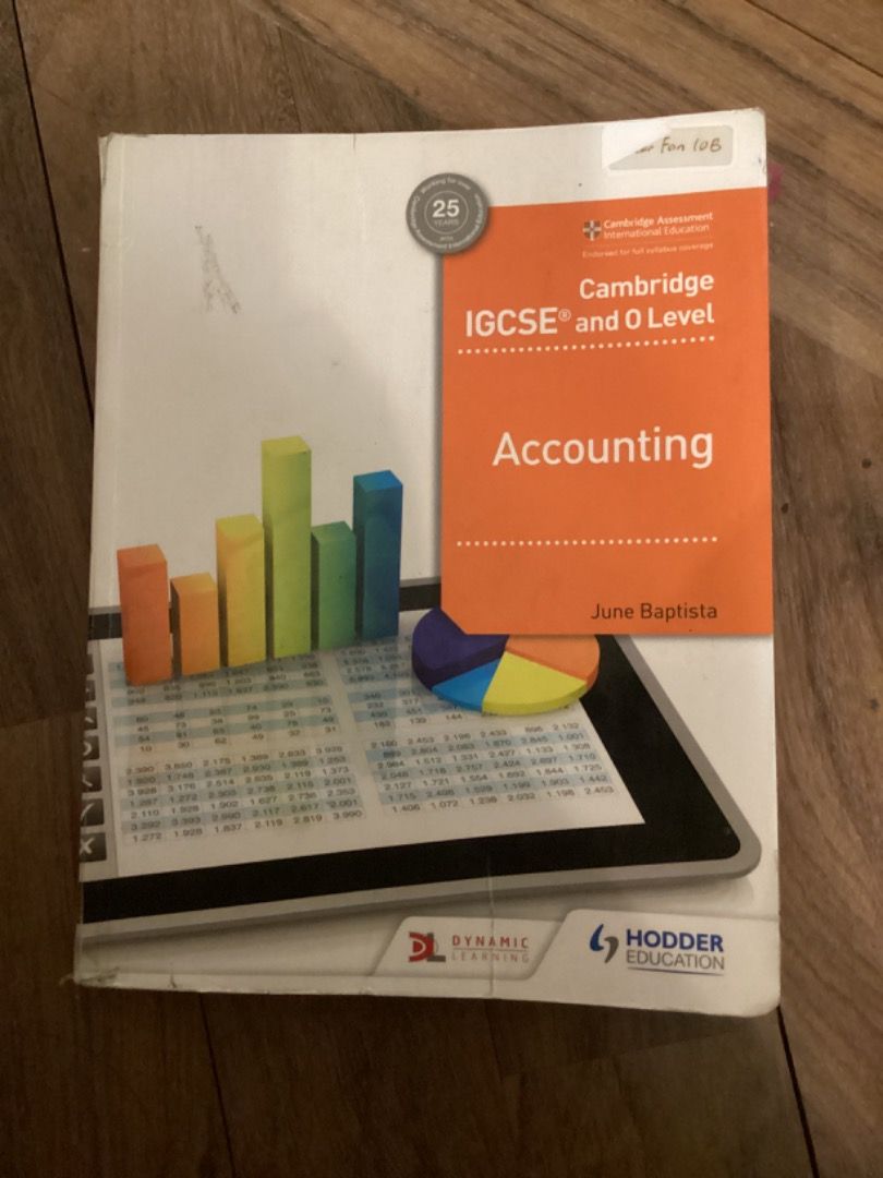 Cambridge IGCSE and O Level Accounting textbook, Hobbies & Toys, Books ...