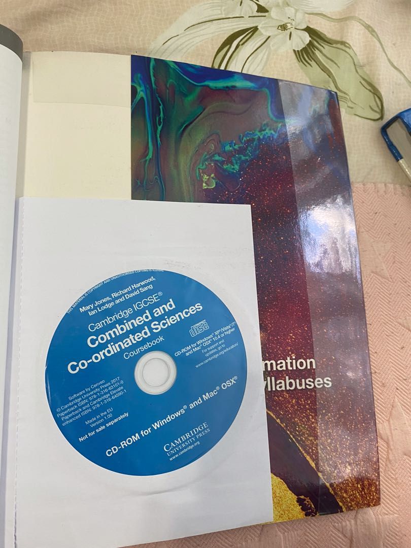 Cambridge Igcse Coordinated Combined Sciences Textbook Hobbies And Toys