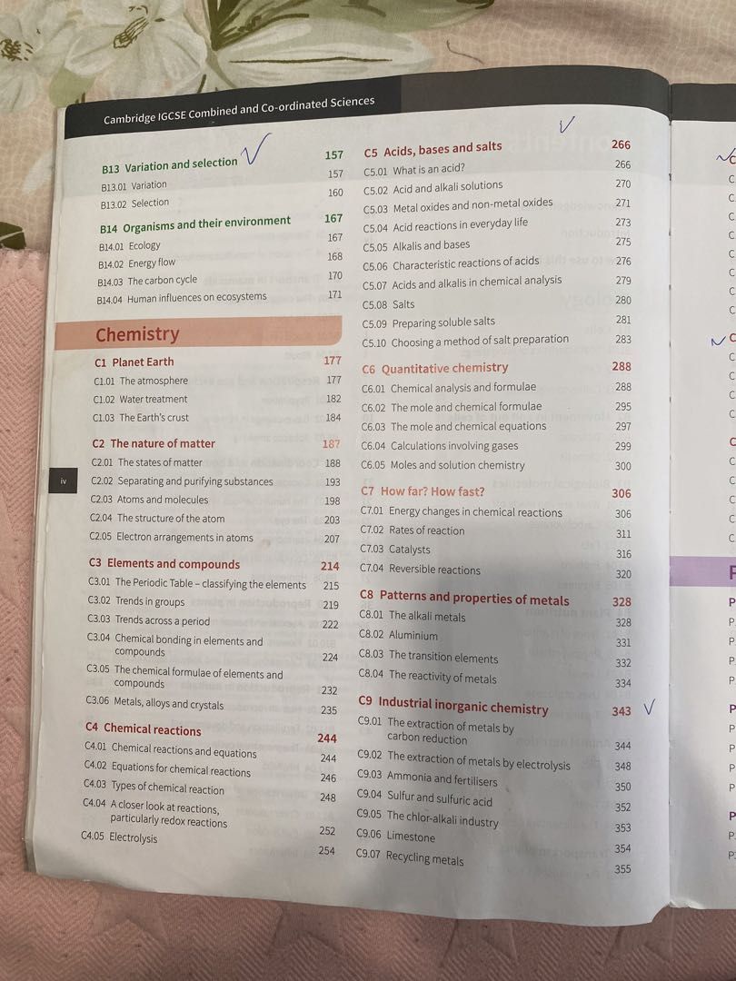 Cambridge Igcse Coordinated Combined Sciences Textbook Hobbies And Toys