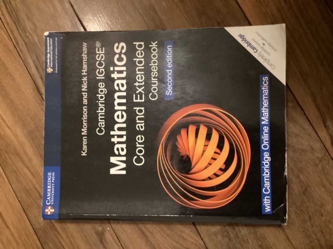 Cambridge Igcse Mathematics Core And Extended Coursebook Hobbies And Toys Books And Magazines