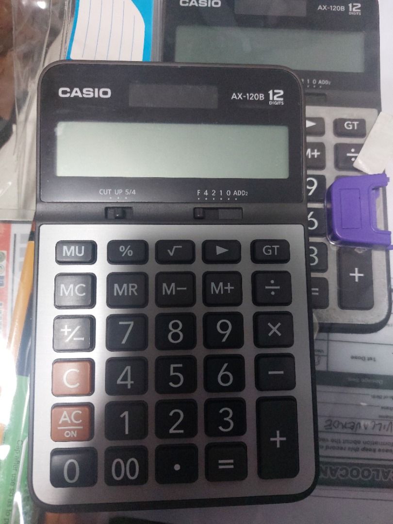 Casio Ax120b (Basic Calculator) on Carousell