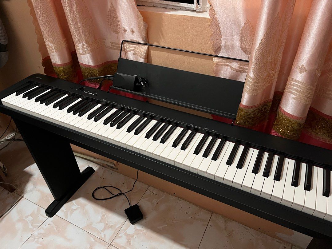 Casio CDP 88 Weighted Keys Slim Digital Piano (Black) with Free ...