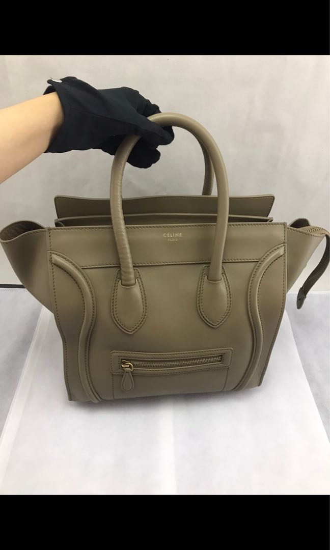CELINE Mini Luggage, Luxury, Bags & Wallets on Carousell