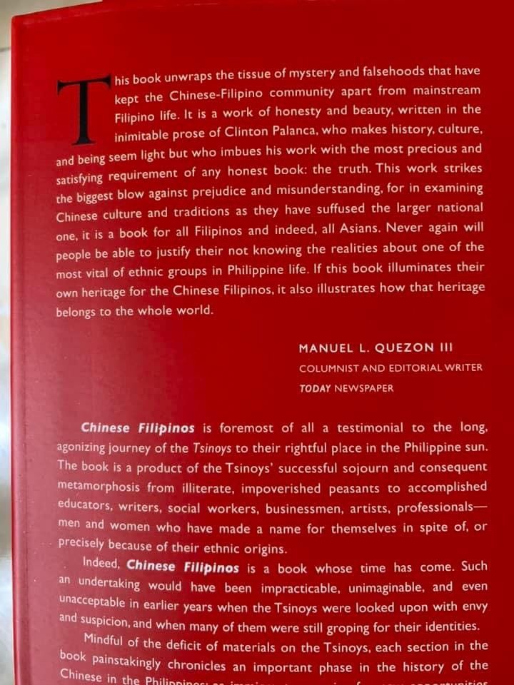 Chinese-Filipino Coffeetable Book on Carousell