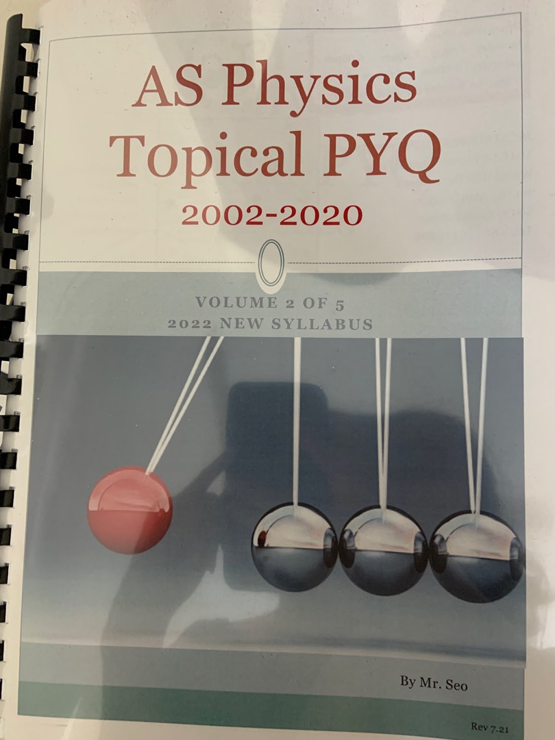 CIE A LEVEL PHYSICS TOPICAL PAST PAPER VOLUME 2, Hobbies & Toys, Books ... CIE A LEVEL PHYSICS TOPICAL PAST PAPER VOLUME 2, Hobbies & Toys, Books ...