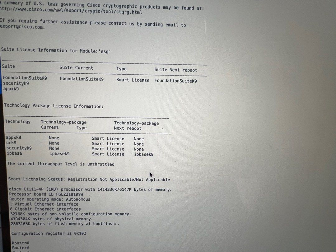 Cisco ISR 1111 Router, 電腦＆科技, 電腦周邊及配件, Wifi及上網相關產品 - Carousell