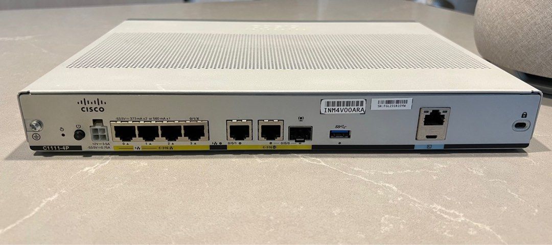 Cisco ISR 1111 Router, 電腦＆科技, 電腦周邊及配件, Wifi及上網相關產品 - Carousell