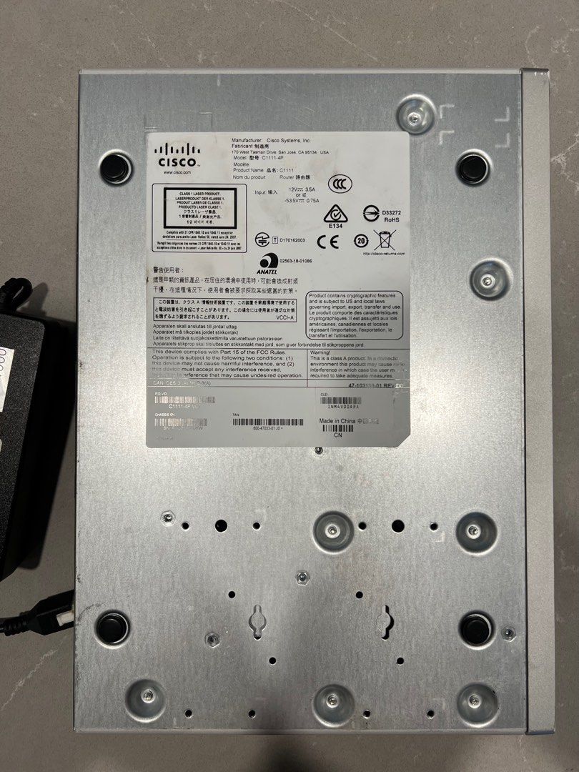 Cisco ISR 1111 Router, 電腦＆科技, 電腦周邊及配件, Wifi及上網相關產品 - Carousell