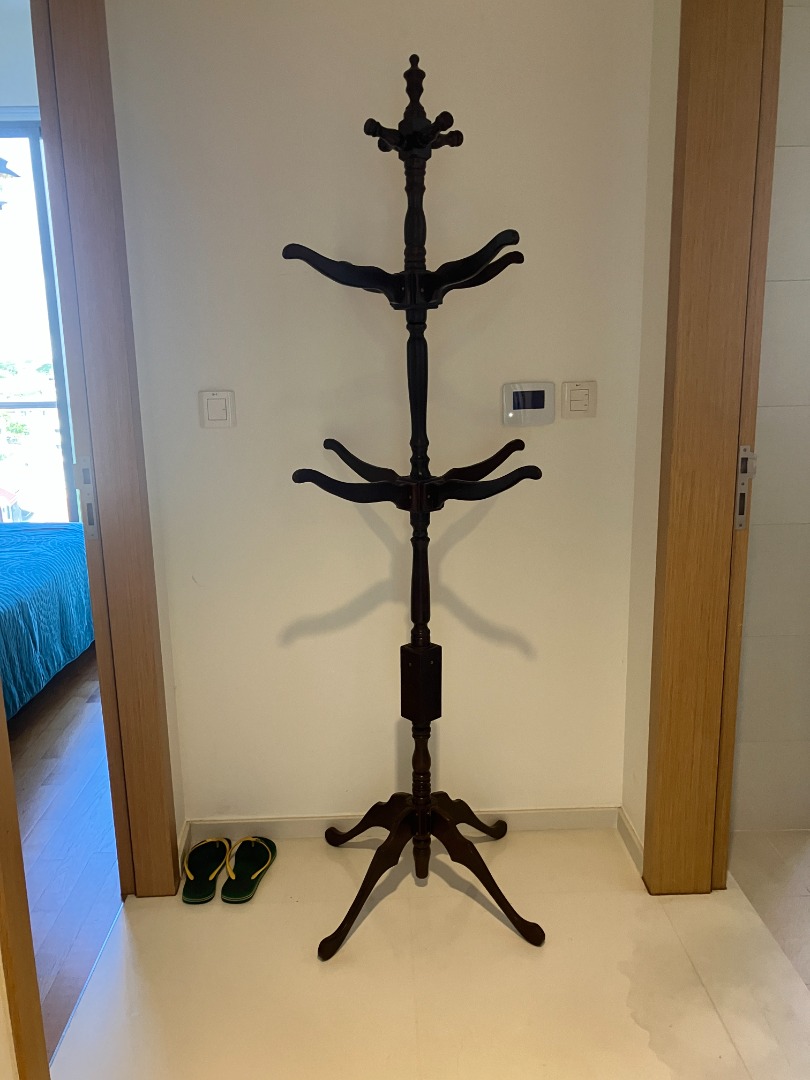 clothes standing hanger, Furniture & Home Living, Home Improvement ...