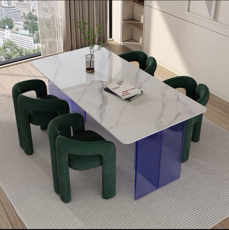 ColYa DininG TaBle SeT, Furniture & Home Living, Furniture, Tables ...