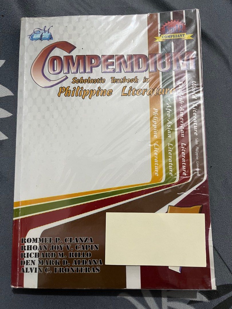 Compendium Philippine Literature Grade 7, Hobbies & Toys, Books ...