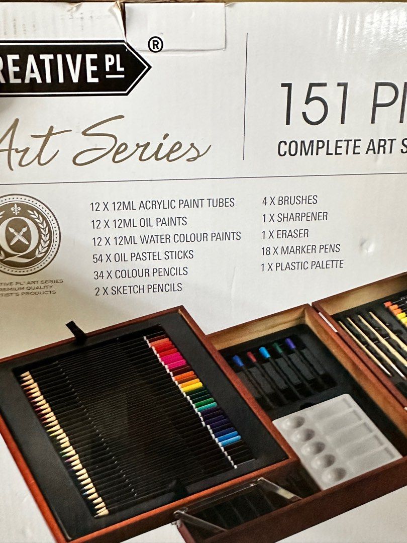 Creative PL 151 piece Artist Set (Aldi Australia), Hobbies & Toys ...
