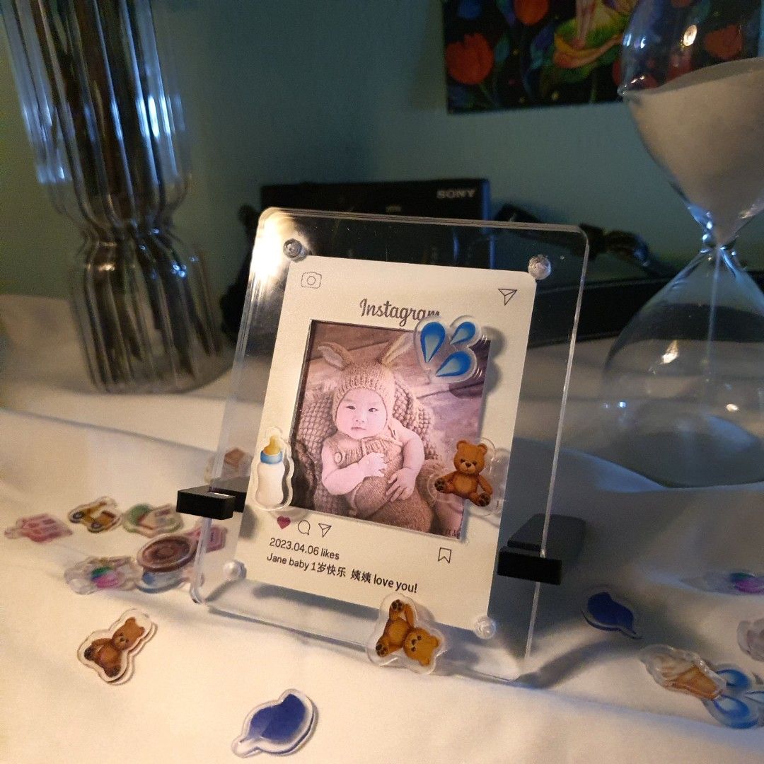Cute Instagram Acrylic Frame Present/Gifting for Friend/lover ...