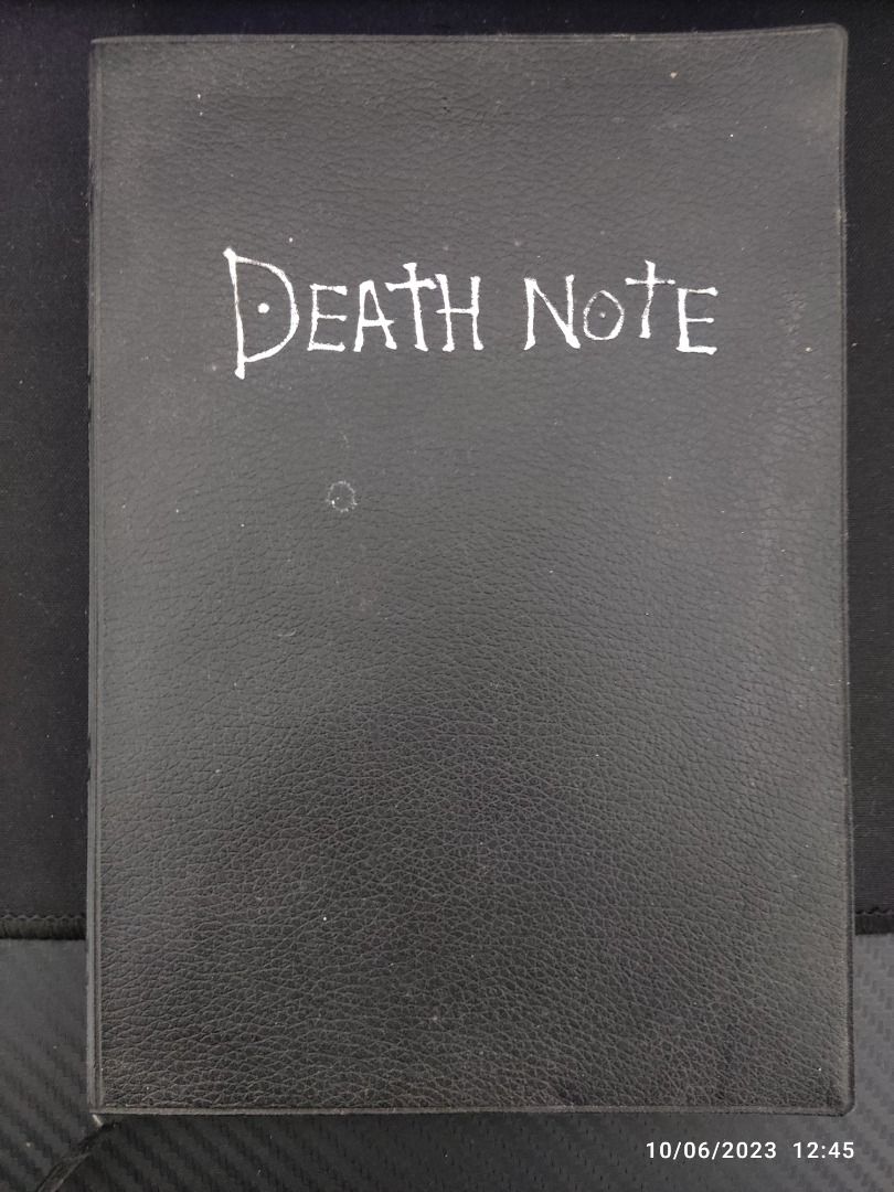 Death Note Cosplay Notebook, Hobbies & Toys, Books & Magazines, Comics ...