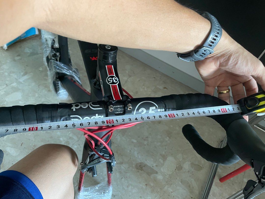 Deda 35 Stem and Handlebar, Sports Equipment, Bicycles & Parts, Parts ...