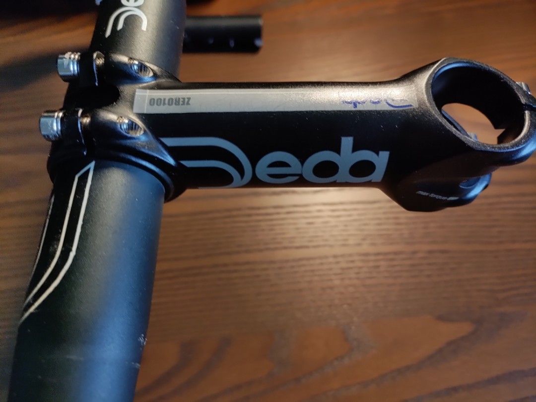 Deda Zero 100 stem + Deda Newton handlebar, Sports Equipment, Bicycles ...