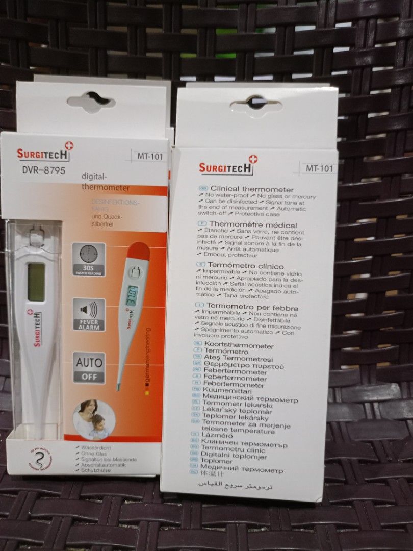 Digital Thermometer -Surgitech Brand on Carousell
