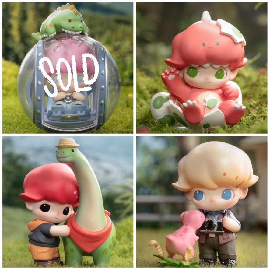 dimoo jurassic popmart, Hobbies & Toys, Toys & Games on Carousell