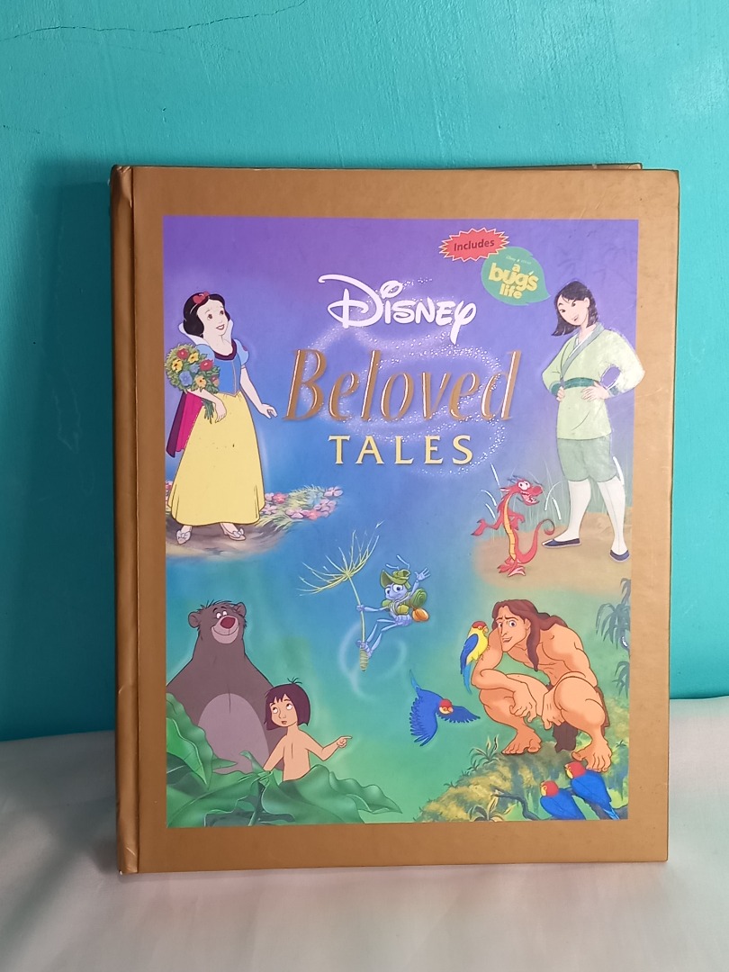 Disney Beloved Tales Book Includes A Bugs Life Hardcover on Carousell