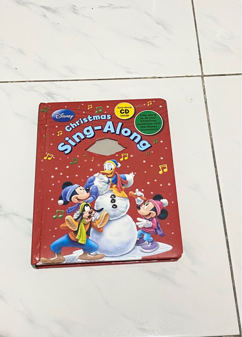 Disney Christmas Sing along book on Carousell