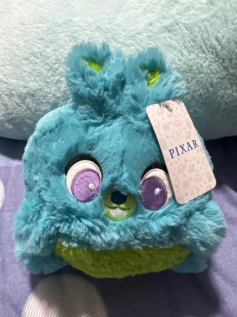 Disney Pixar Green Alien Plush, Hobbies & Toys, Toys & Games on Carousell