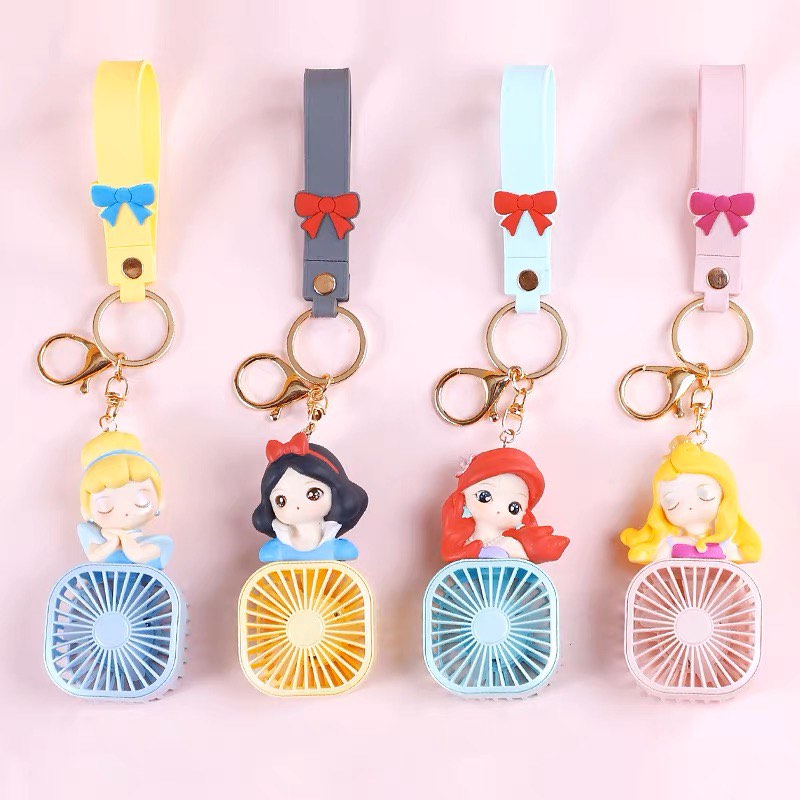 Disney Princess Fan Keychain, Hobbies & Toys, Memorabilia ...