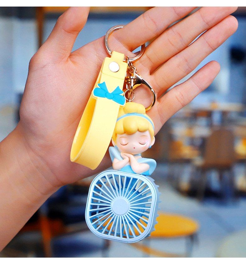 Disney Princess Fan Keychain, Hobbies & Toys, Memorabilia ...
