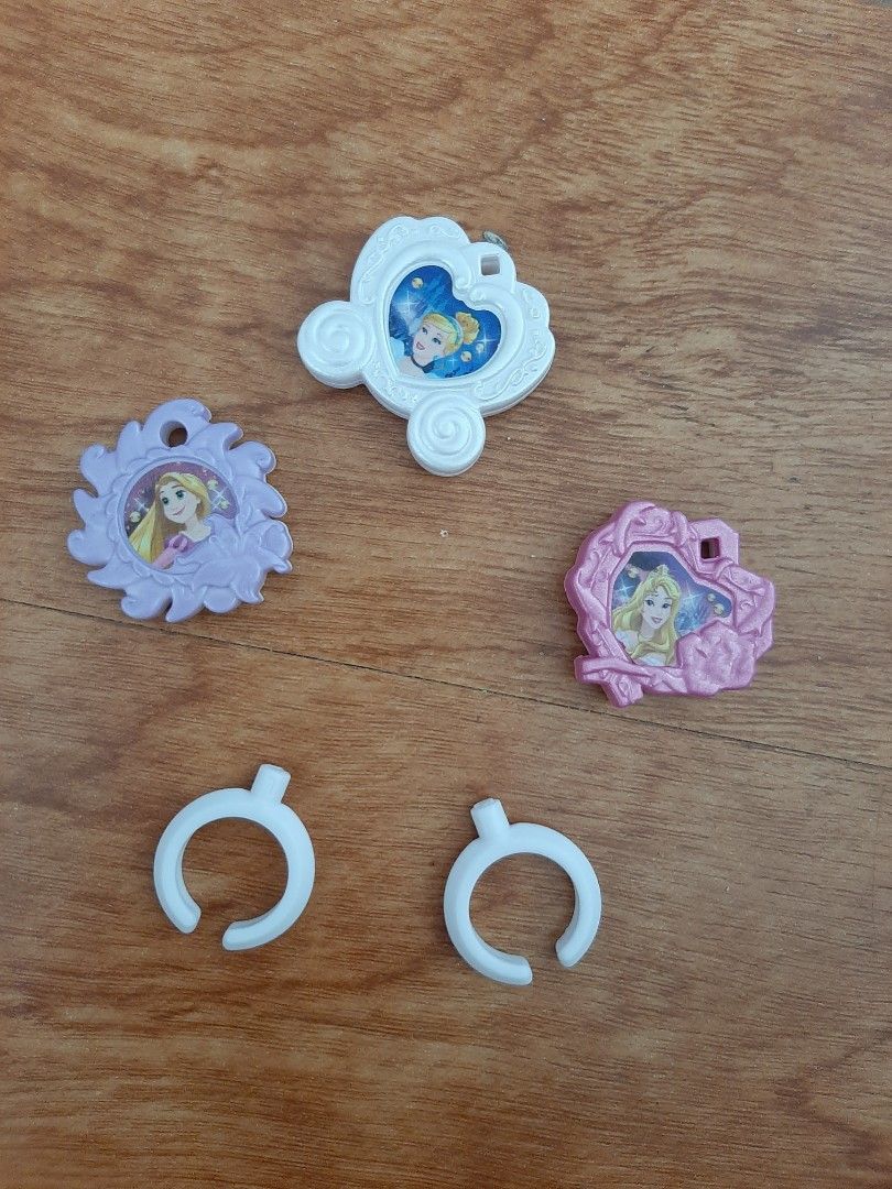 Disney princesses toy rings on Carousell