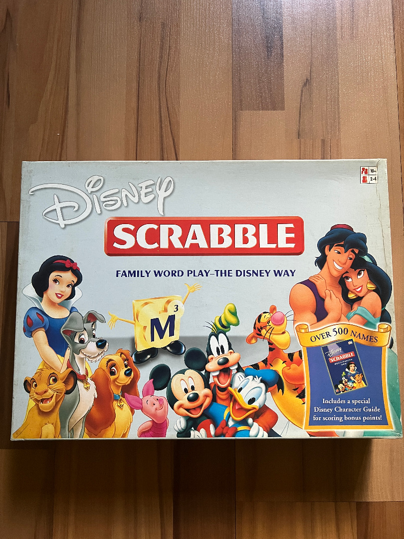 Disney Scrabble, Hobbies & Toys, Toys & Games on Carousell