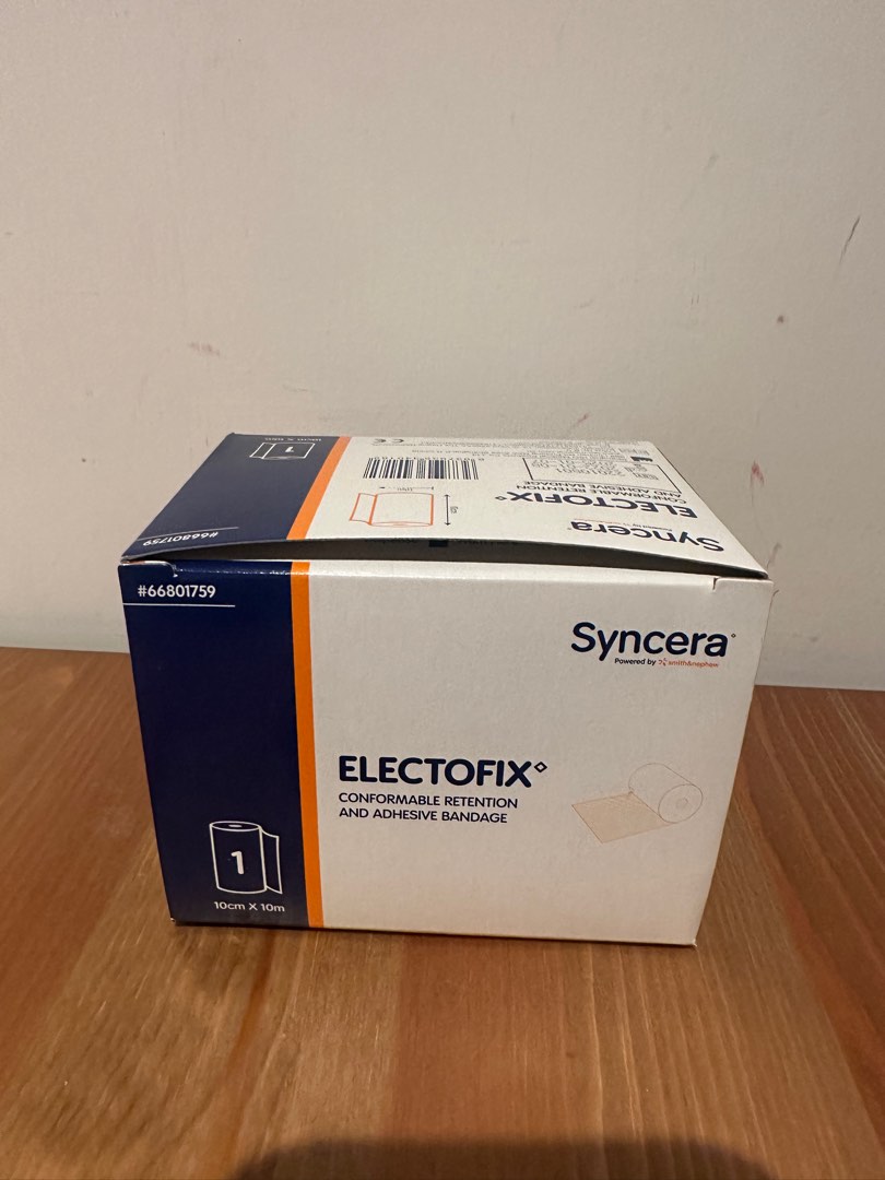Electofix 10cm x 10m, 健康及營養食用品, 醫療用品和工具 - Carousell