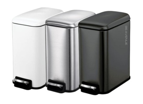 Elegant 5L Pedal Step Dustbin/Waste Bin with Soft Closing AG0077 ...