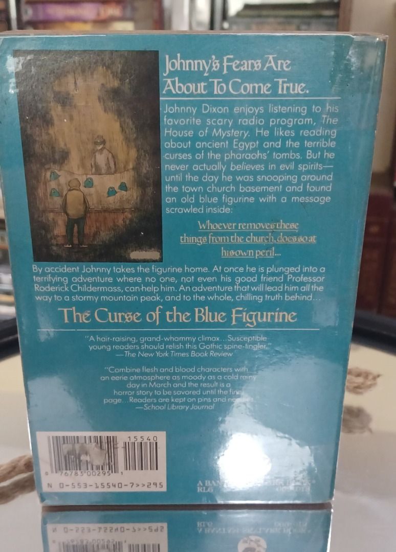 [ELEYO] The Curse of the Blue Figurine by John Bellairs on Carousell