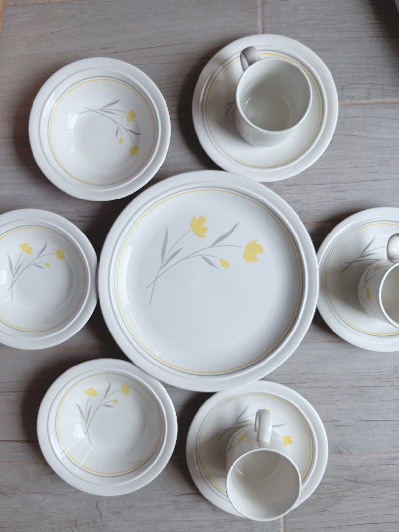 Coloroll Kilncraft England dining set, Furniture & Home Living ...