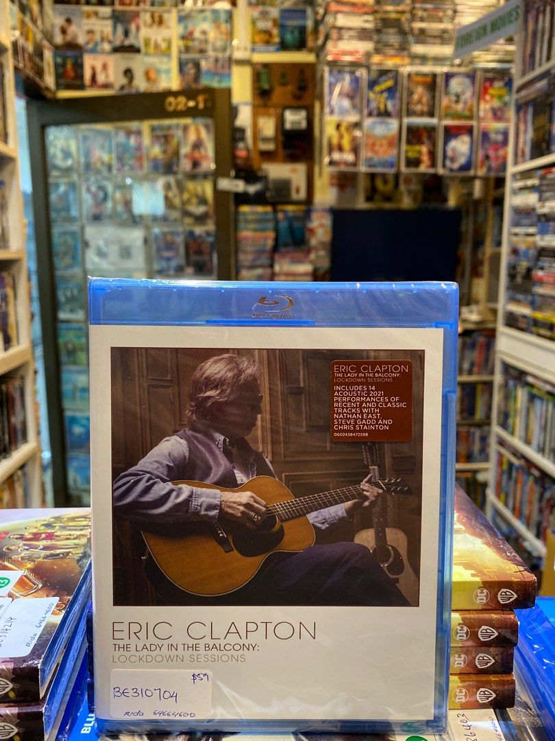 ERIC CLAPTON: LADY IN THE BALCONY, Hobbies & Toys, Music & Media, CDs ...