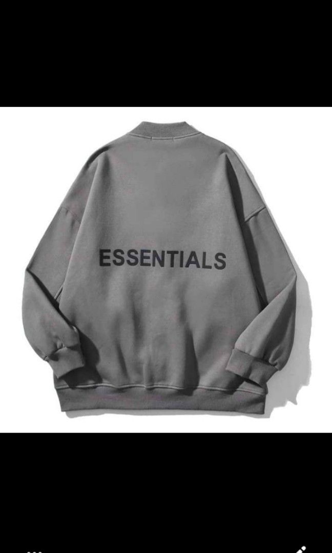 ESSENTIALS CHARCOAL COLORWAY on Carousell