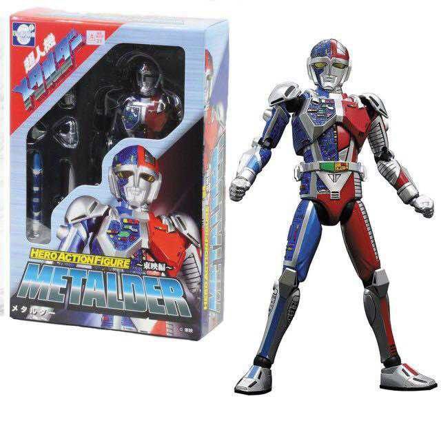 Evolution Toy Hero Action Figure Metalder 超人機梅塔路達 HAF金屬製品 合金 英雄 可動, 興趣及 ...