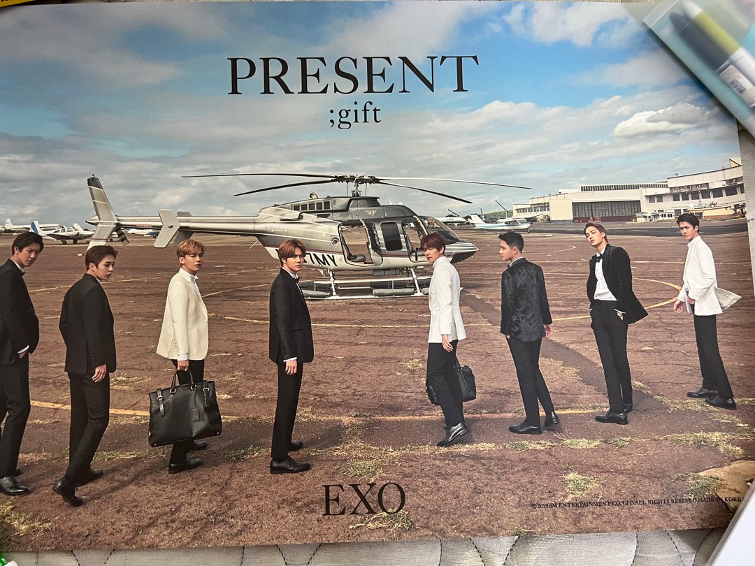 EXO Official Album Posters on Carousell