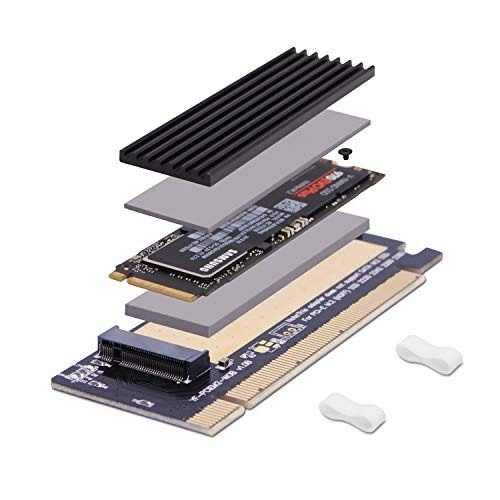 Ezdiy Fab Nvme Pcie Adapter M Nvme Ssd To Pci Express Adapter With Heat Sink Only Support