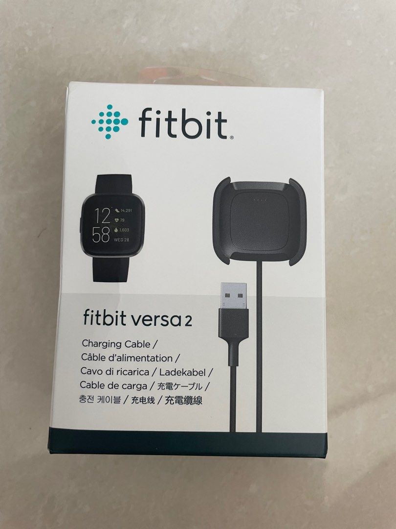 Fitbit Versa 2 Charging Cable, Mobile Phones & Gadgets, Wearables ...