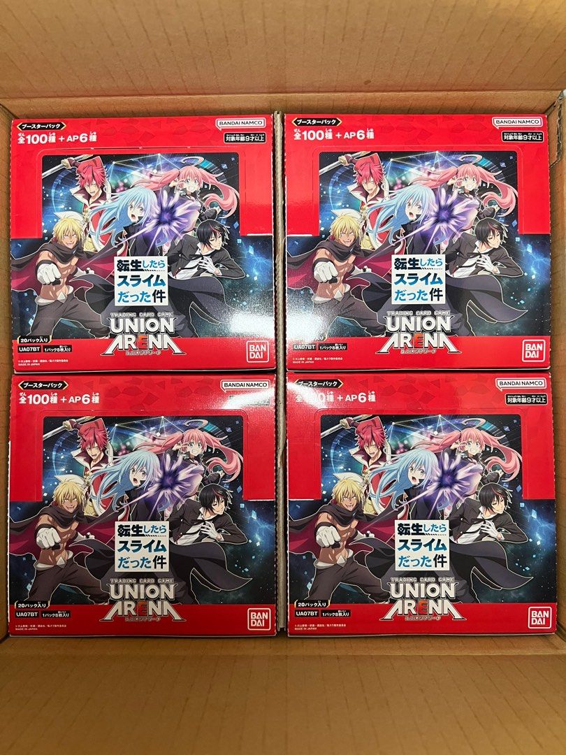 [FREE delivery] Union Arena Reincarnated As A Slime TCG Booster box ...