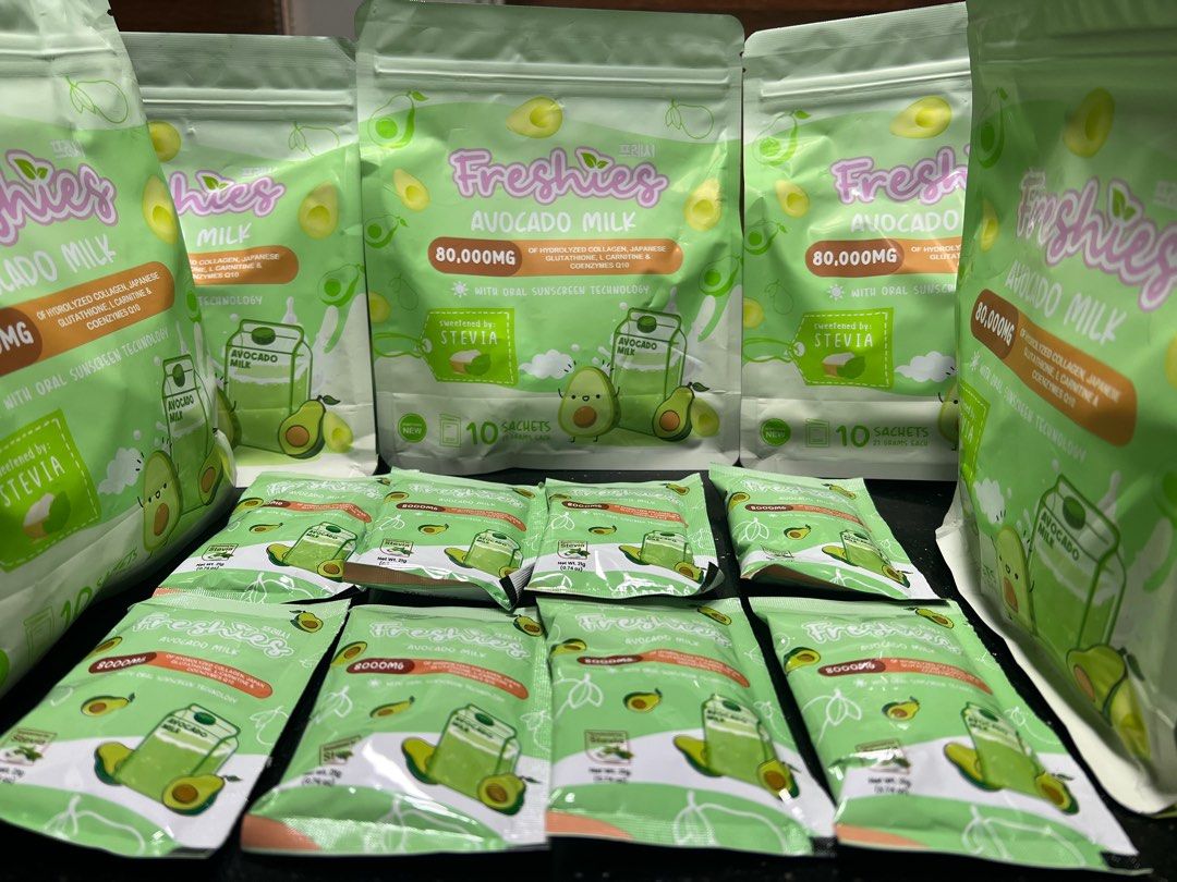 Freshies Avocado Collagen Milk Drink by Juju Glow BELOW SRP, Food ...
