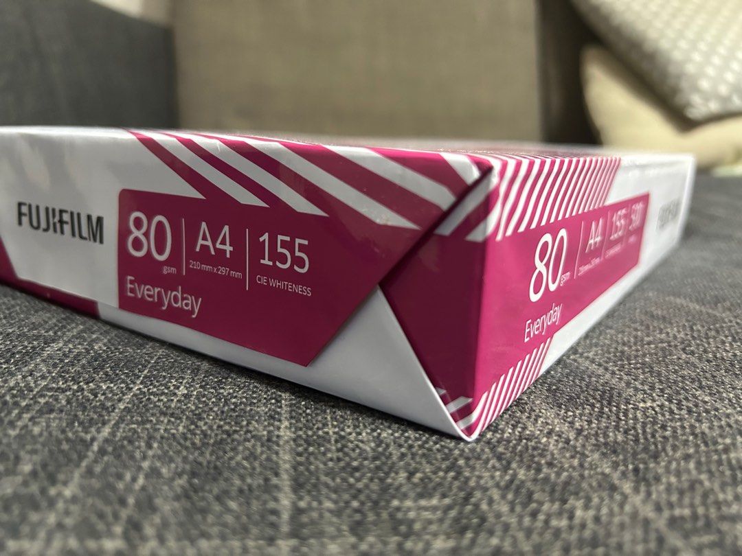 Fujifilm 80gsm Printer Paper / Copy Paper A4, Hobbies & Toys ...