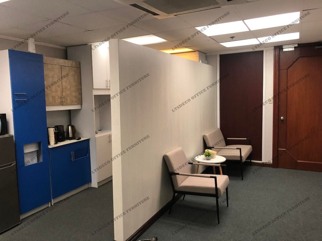 FULL LAMINATED SCREEN PANEL OFFICE PARTITION on Carousell